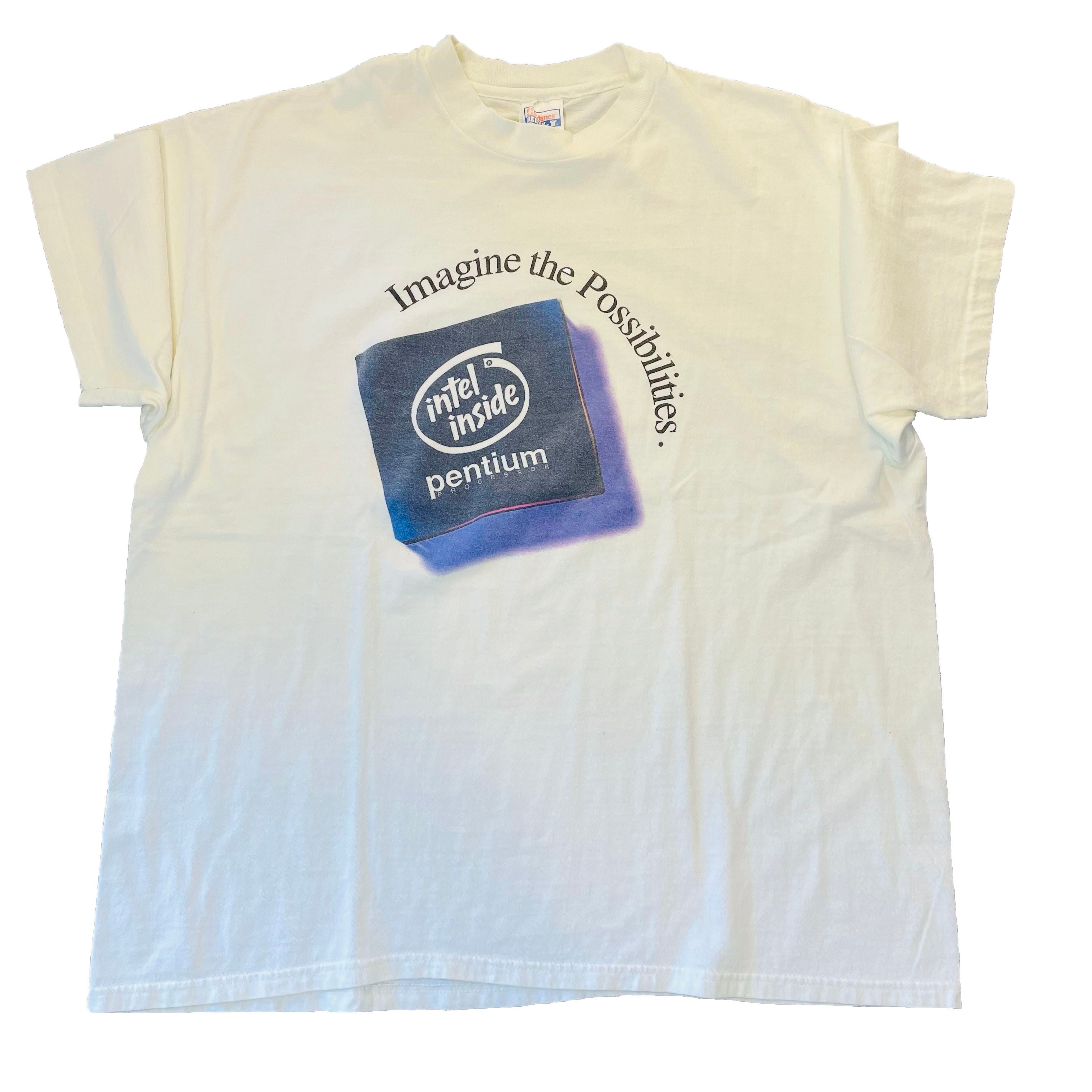 VINTAGE INTEL INSIDE TEE SHIRTS – Electricland Tokyo